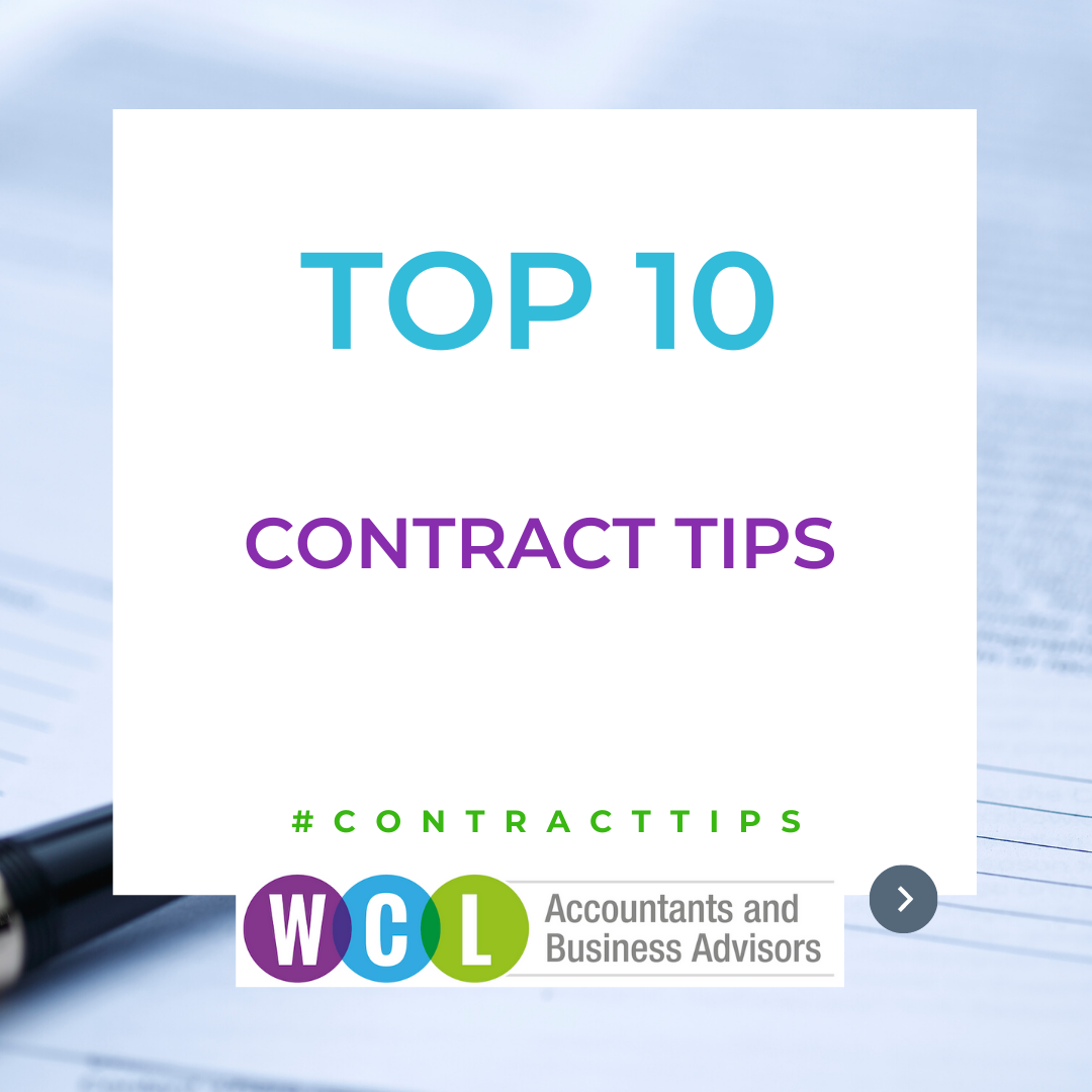 Our Top 10 Contract Tips - Part 1 • Whittock Consulting